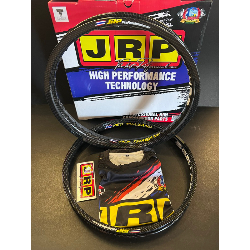JRP Rim Carbon / Black / Silver / Red / Blue | Shopee Philippines