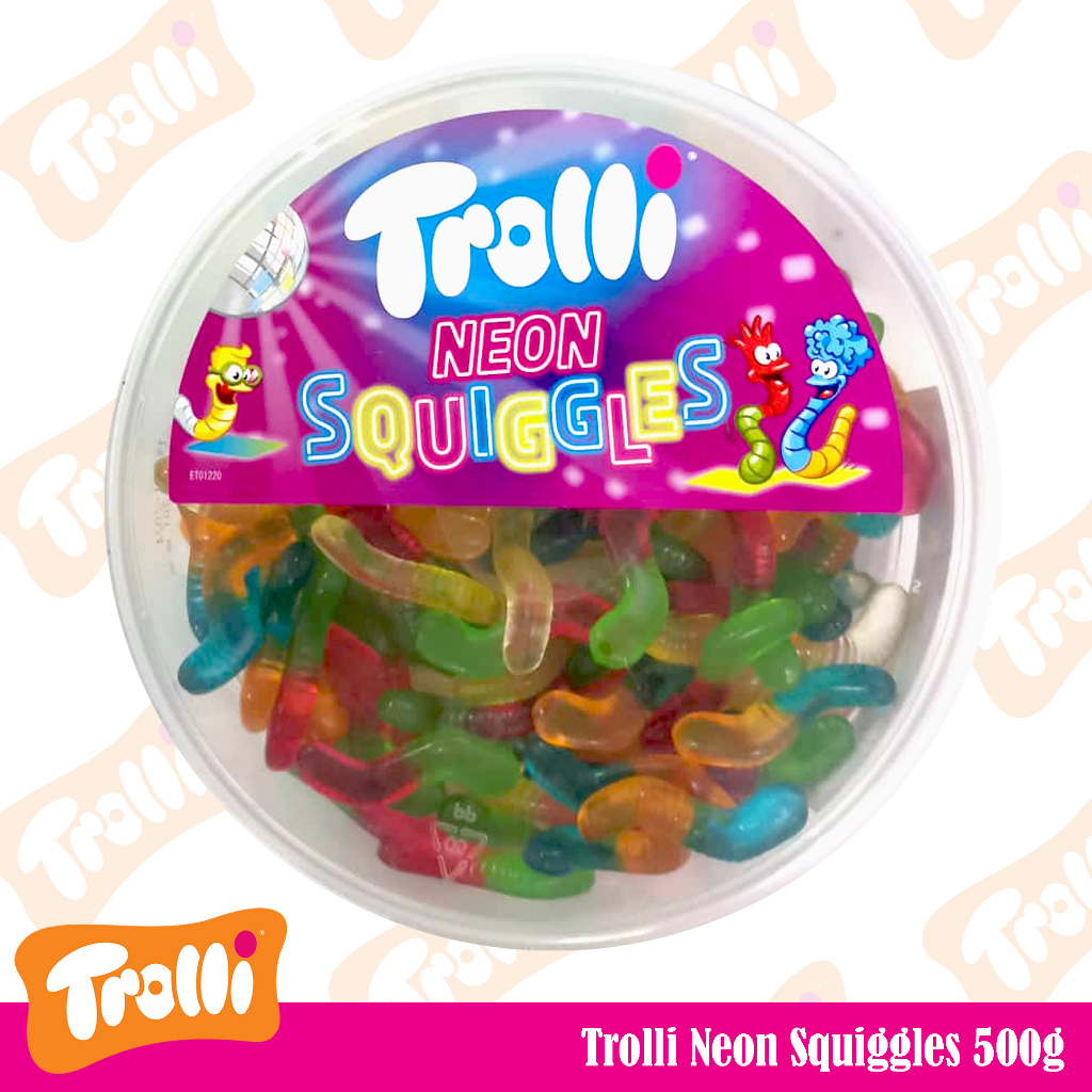 Trolli Neon Squiggles 500g | Shopee Philippines