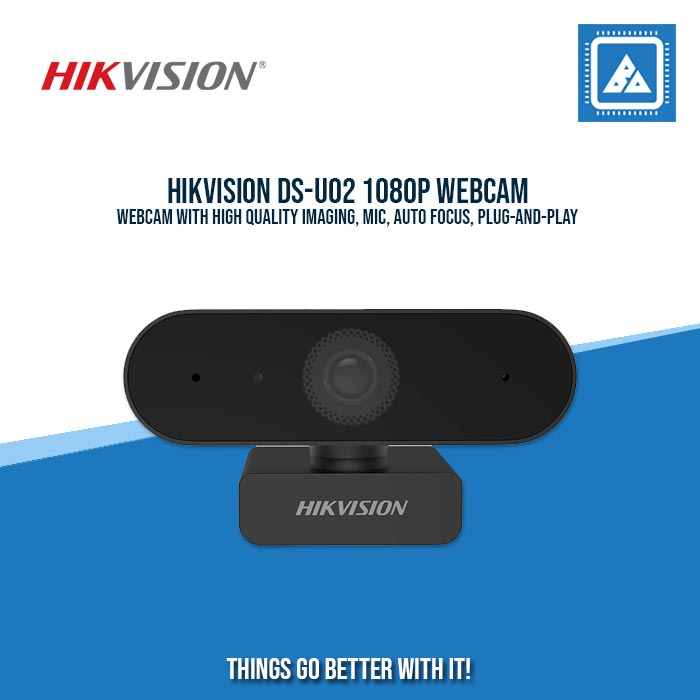 HIKVISION DS-U02 Full HD 1080P USB Webcam with High Quality Imaging ...