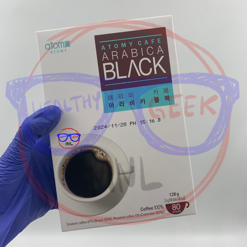 Atomy Cafe Arabica Black Korean Coffee | Shopee Philippines