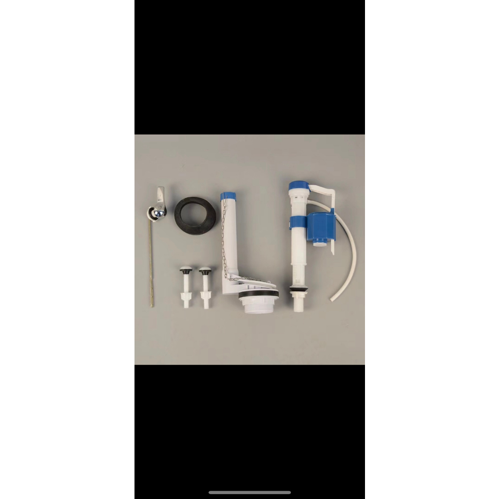 cistern bathroom toilet water tank fittings flush set (complete set ...