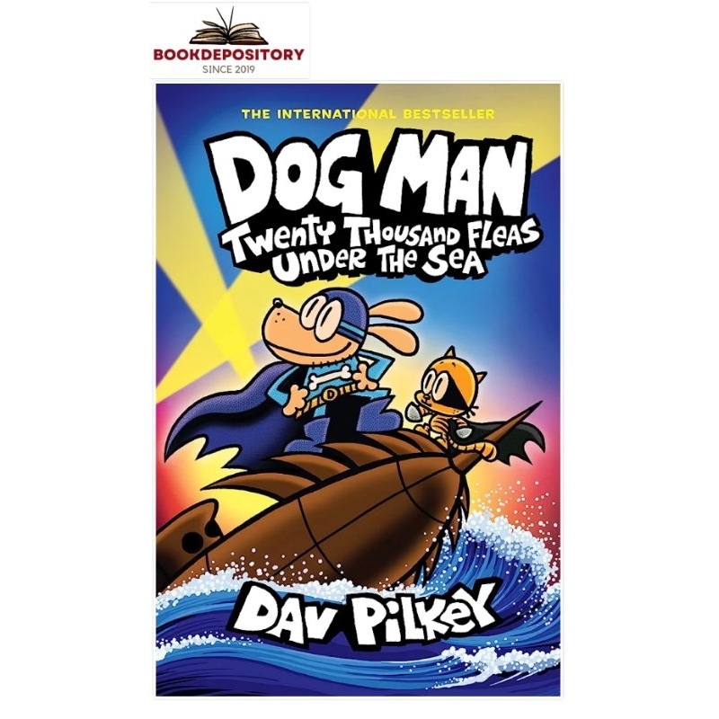 Dog Man: Twenty Thousand Fleas Under the Sea: A Graphic Novel (Dog Man ...