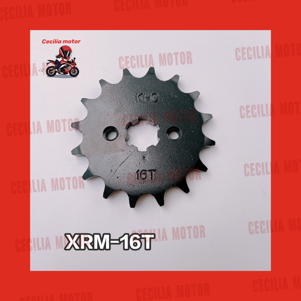 MOTORCYCLE ENGINE SPROCKET FOR XRM TMX DREAM BARAKO RS100 BAJAJ RAIDER ...