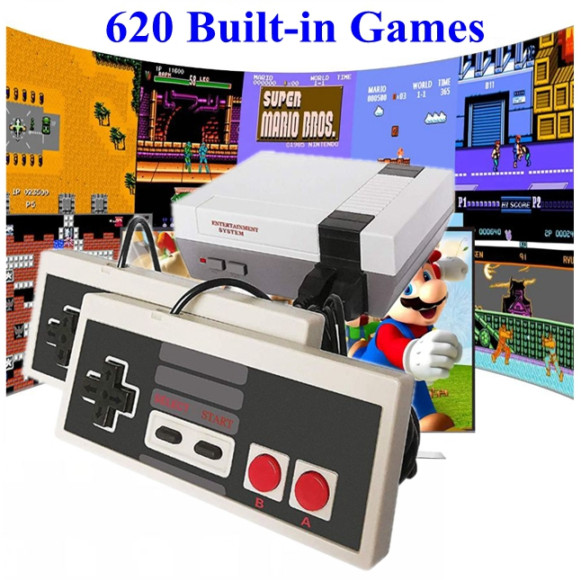 Game Player Station Mini Console Tv Video Family Computer With Build-In ...