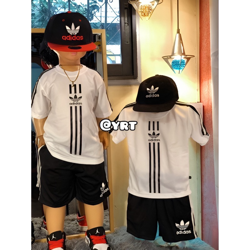 BABY KIDS GIRL BOY FASHION COTTON TERNO SETC052SG | Shopee Philippines