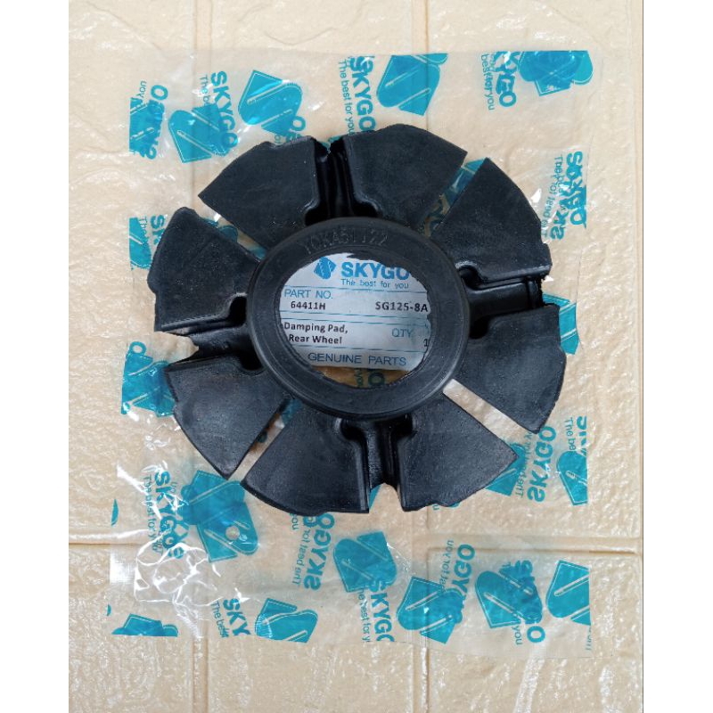 Skygo Rear Wheel Damping Pad/ Rubber Damper/ King/ Wizard/ Earl 150 ...