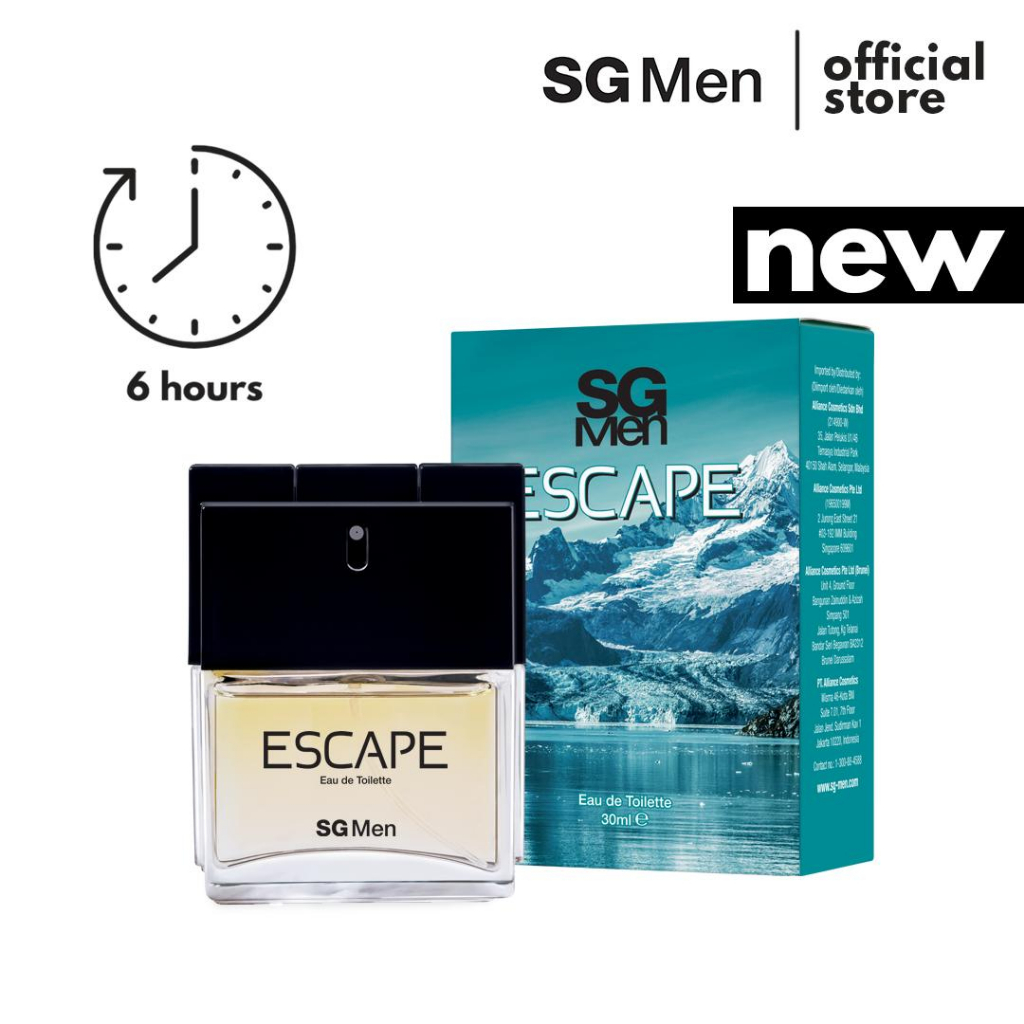 SG Men Escape EDT 30ml | Shopee Philippines