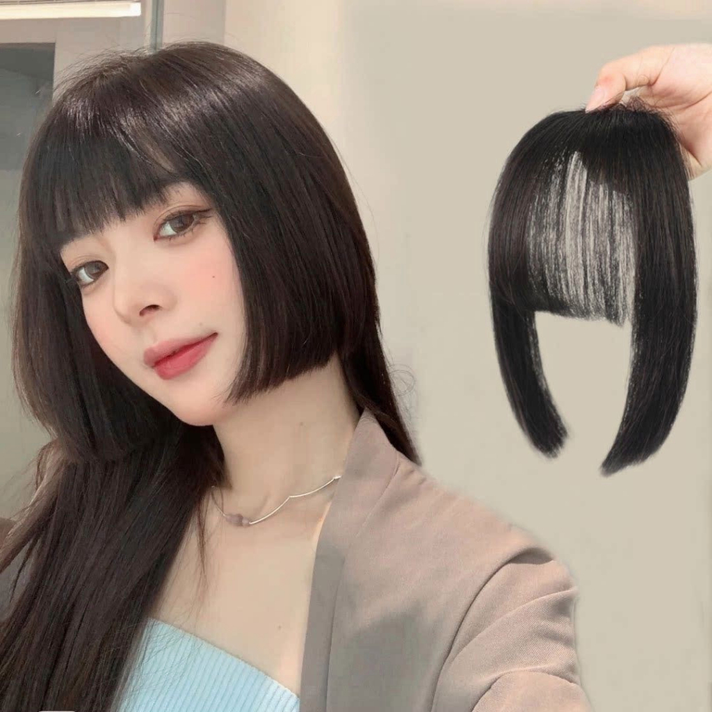 Princess Cut Bangs Cosplay Cute Realistic Hairstyle Triple Cut Aligned ...