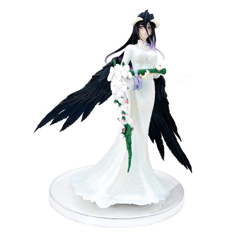 Hey Anime-Overlord Albedo figures 27cm wedding costum with colour box ...