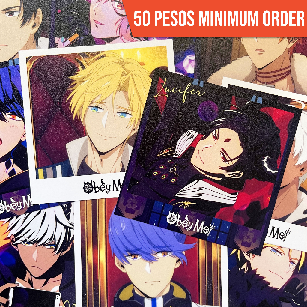 Obey Me! Anime Square Prints | Shopee Philippines