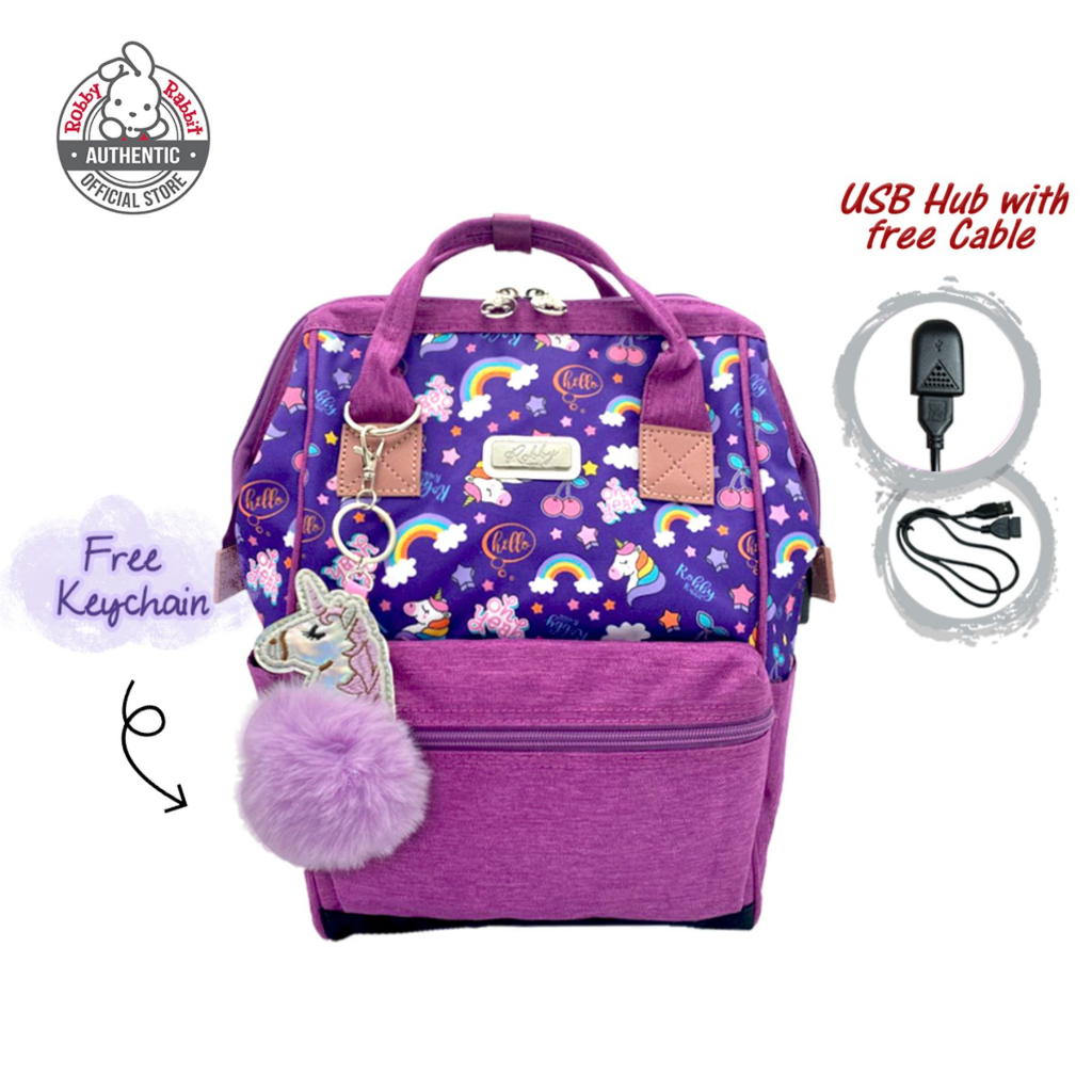 Robby Rabbit Love Magic-B Backpack 14in | Shopee Philippines