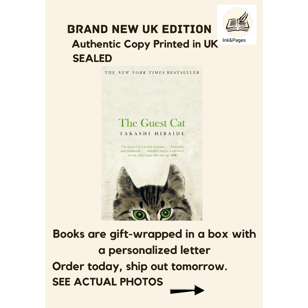 (Brand New ON HAND UK EDITION)The Guest Cat by Takashi Hiraide | Shopee ...