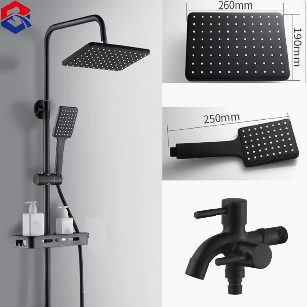 TQTQ Shower Set One Way 304 Shower Faucet Bath Single Source ...