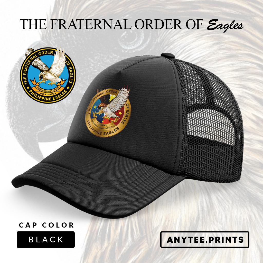 The Fraternal Order of Eagles Philippines Eagles TFOE Mesh Trucker Caps ...
