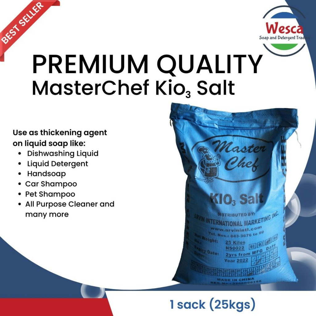 INDUSTRIAL SALT PREMIUM QUALITY BY MASTER CHEF 25 Kilos | Shopee ...