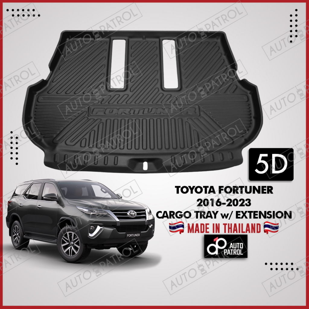 Toyota FORTUNER 2016-2023 5D Rear Trunk Tray or Cargo Tray (Made in ...