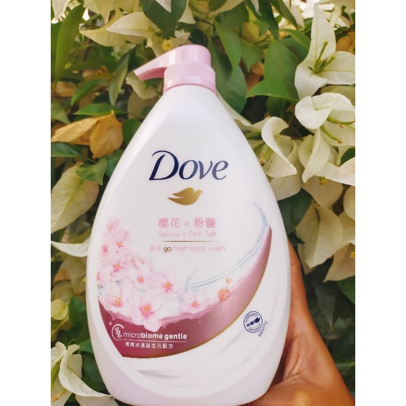 DOVE 1000ML SAKURA X PINK SALT from singapore | Shopee Philippines