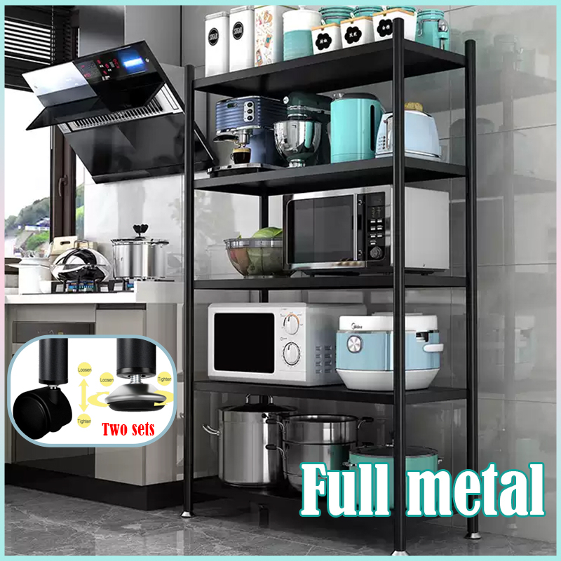 【Full Metal】Kitchen Organizer Storage Rack Stainless Microwave Oven ...