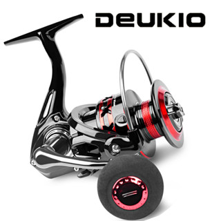 DEUKIO FS2000-7000 Fishing Reel Metal Bait Reel Fshing Rod Set Spinning ...