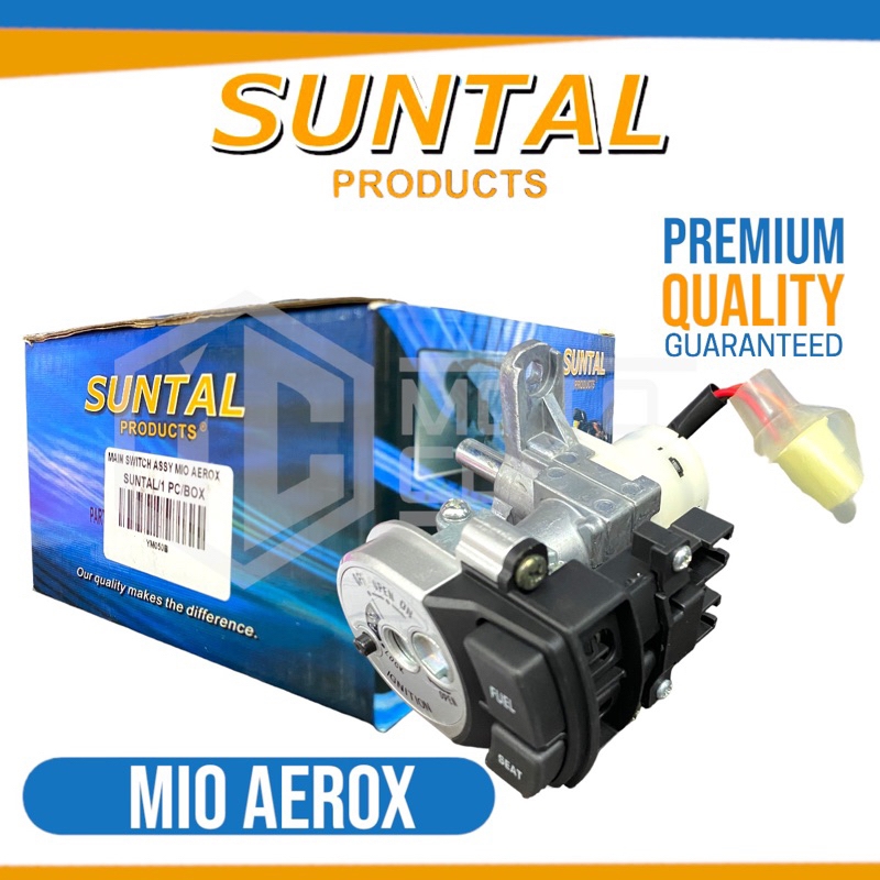 SUNTAL IGNITION SWITCH / MAIN SWITCH MIO AEROX YM050B | Shopee Philippines