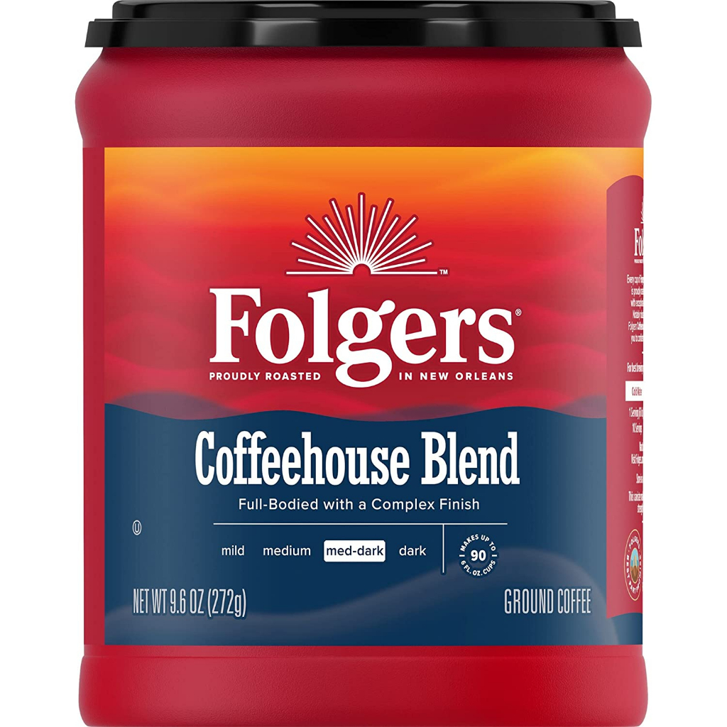 FOLGERS Coffeehouse Blend/Gourmet Supreme Ground Coffee, Drip/Machine ...