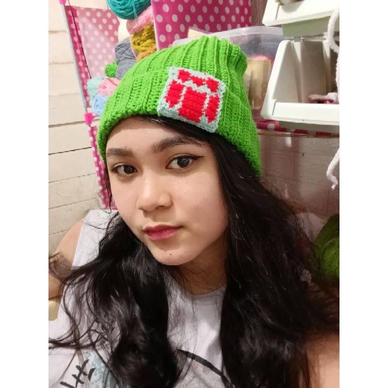 Killjoy "Valorant" Crochet beanie 100% Hand Made | Shopee Philippines
