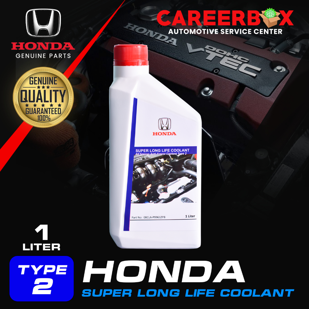 Honda Genuine Coolant type 2: (Color Blue /1 Liter / Same in Honda Casa ...