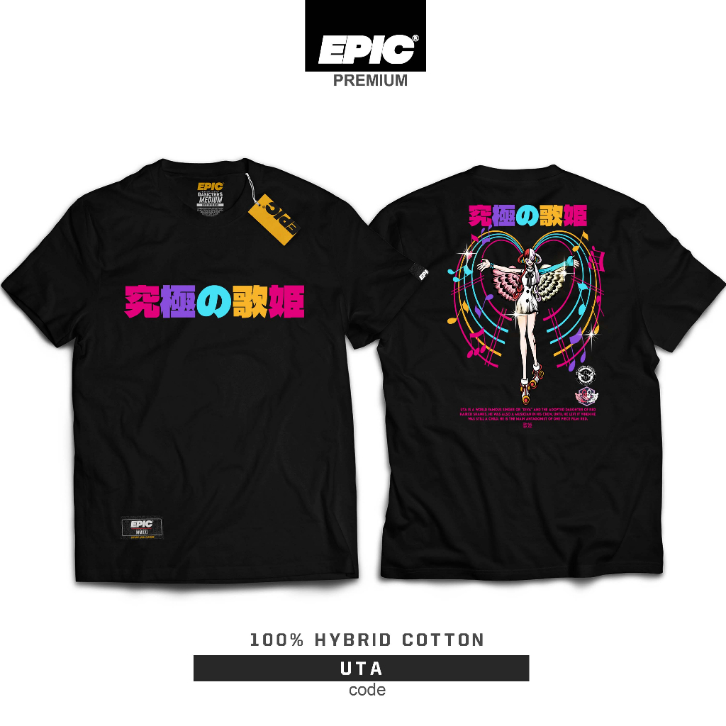 PREMIUM - UTA - ANIME _ ONEPIECE- EPIC CLOTHING STREETWEAR (100% HYBRID ...