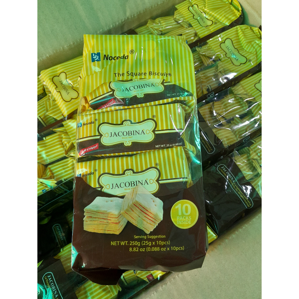Jacobina Biscuits by Noceda Bakery SOLO Packs -250g (25g x 10pcs ...
