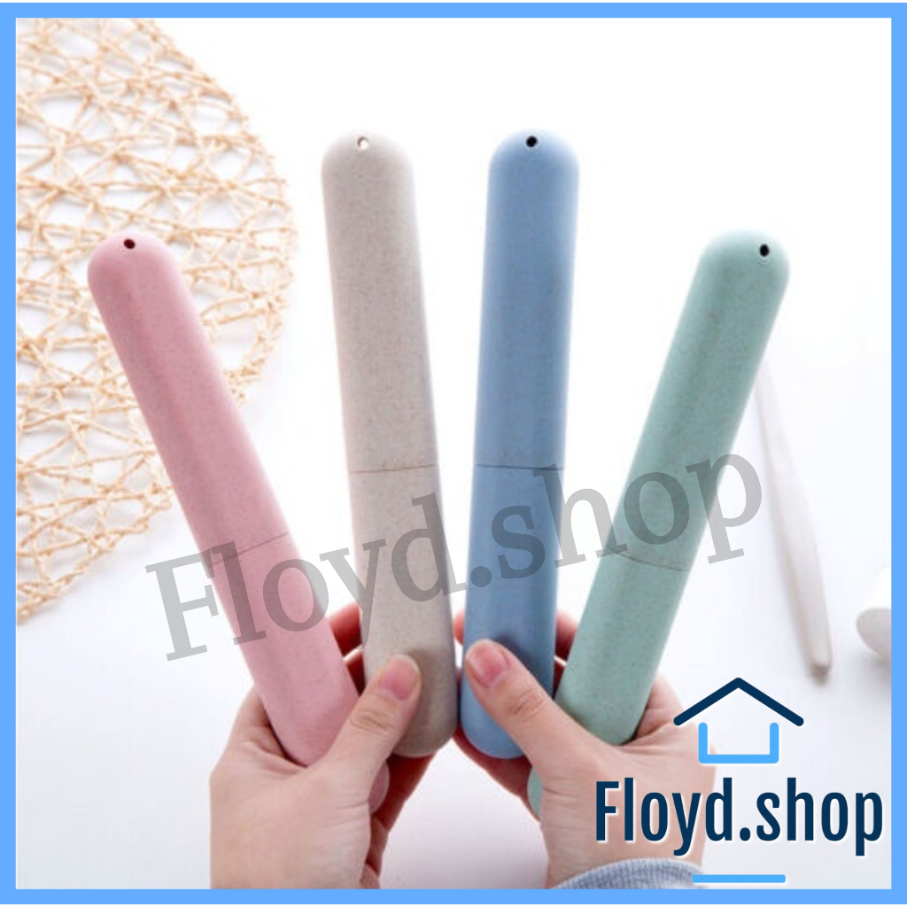 FLOYD.SHOP Travel Toothbrush Case Portable Toothbrush Container Holder ...