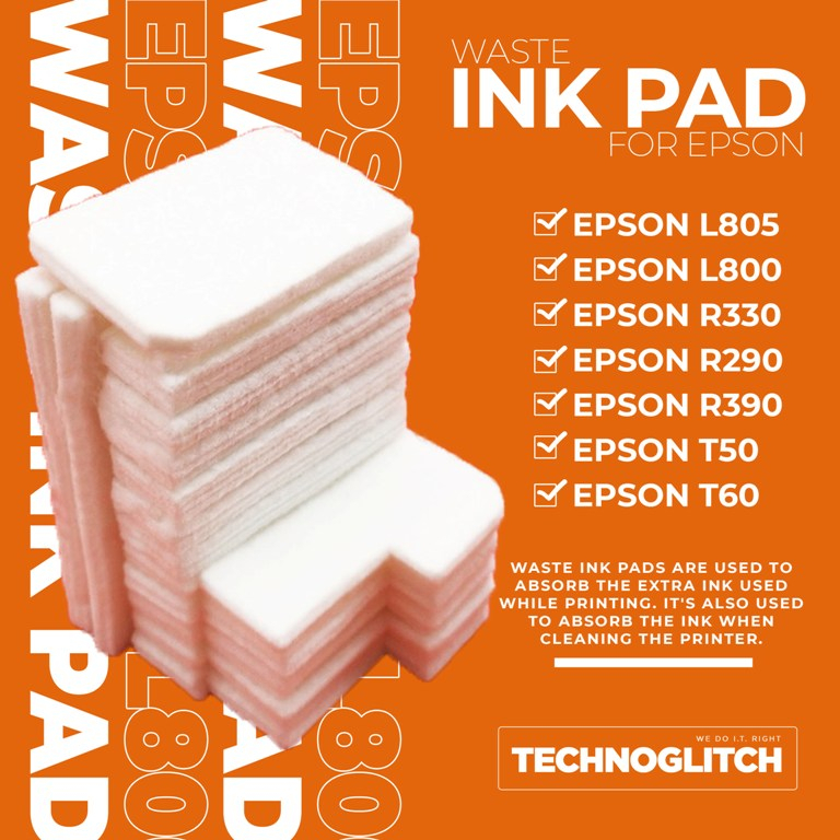 Waste Ink Sponge Pad for Epson L800 L805 R290 R295 T0 T50 | Shopee ...