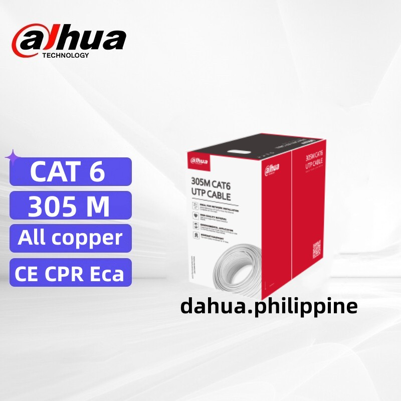 Dahua Original UTP CAT6 NETWORK CABLE(BC) CAT6 RG45 cable LAN 305m ... Dahua Original UTP CAT6 NETWORK CABLE(BC) CAT6 RG45 cable LAN 305m ...