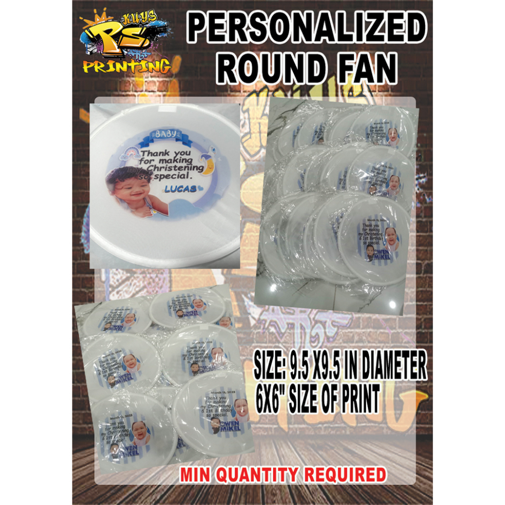FOLDABLE ROUND FAN GIFT IDEAS, SOUVENIR, GIVE AWAYS | Shopee Philippines