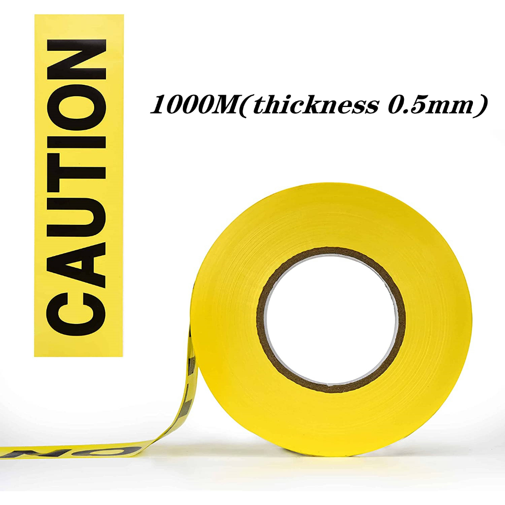 JH Caution Tape Barricade Tape Warning Tape 300m（thickness0.3mm）500M,1000M(thickness0.5mm ...