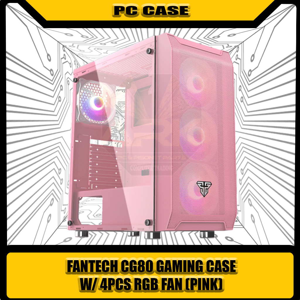 Fantech Aero CG80 Pink Gaming Case | Shopee Philippines