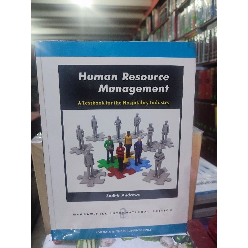 Human Resource Management A Textbook of the Hospitality Industry by Andrews | Shopee Philippines