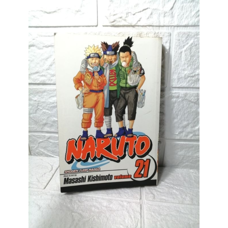 1999 NARUTO Volume 21 The Shonen Jump Manga Edition Book by MASASHI ...