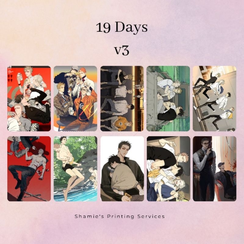 10 PCS. BL MANHWA PHOTOCARDS (PART 1) | Shopee Philippines