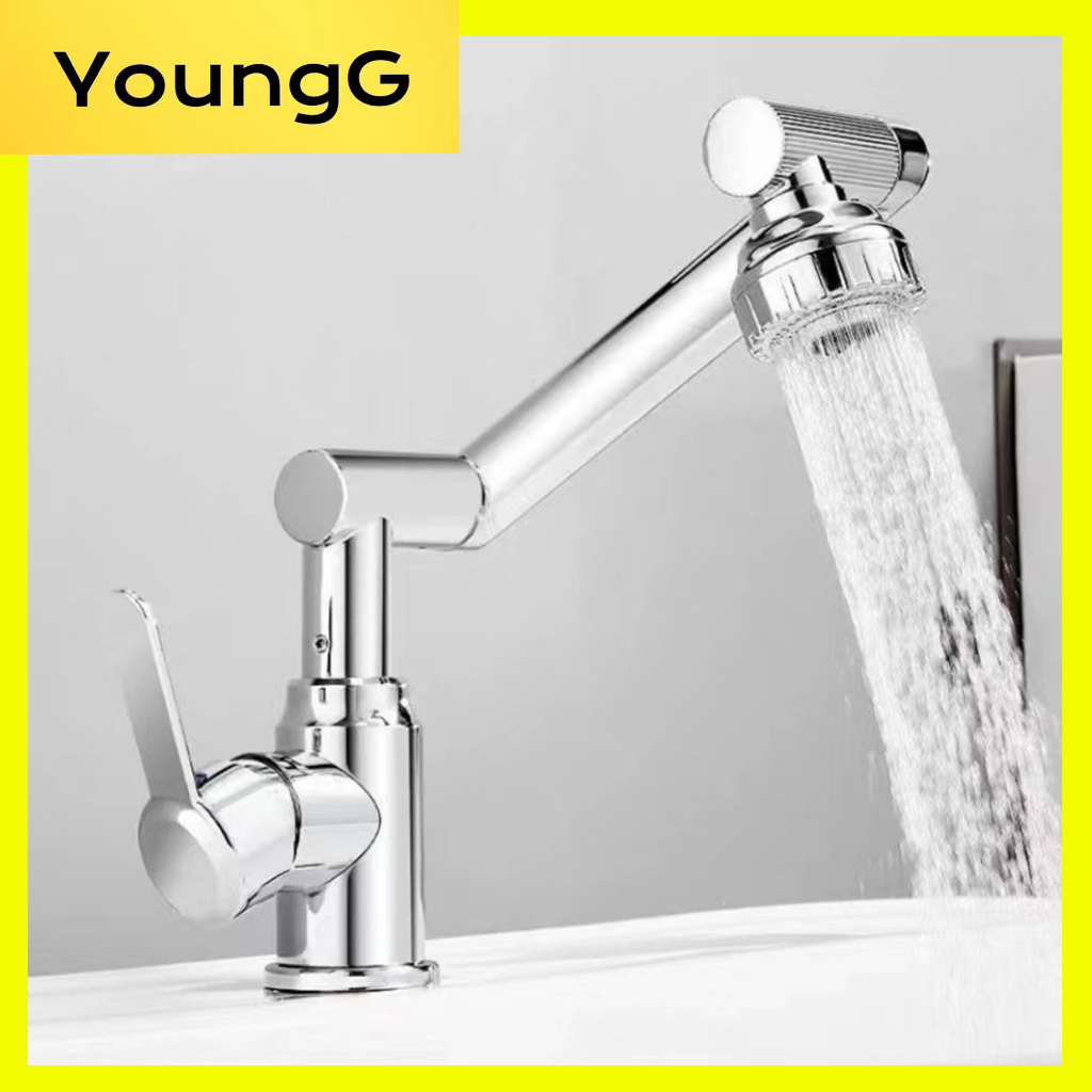 Stainless Steel Faucet 360 Degree Rotating Sink Balcony Modern Mop Pool ...