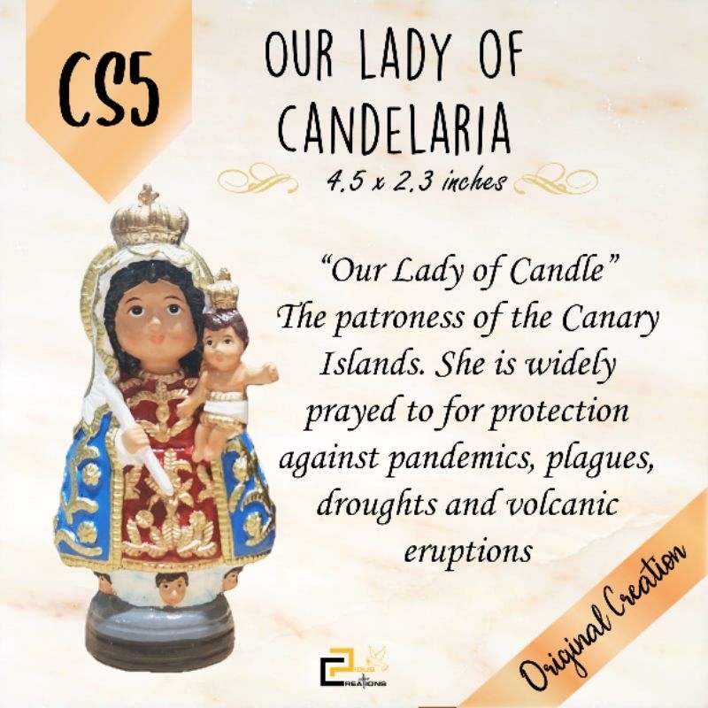 Chibi Mary - Our Lady of Candelaria | Shopee Philippines