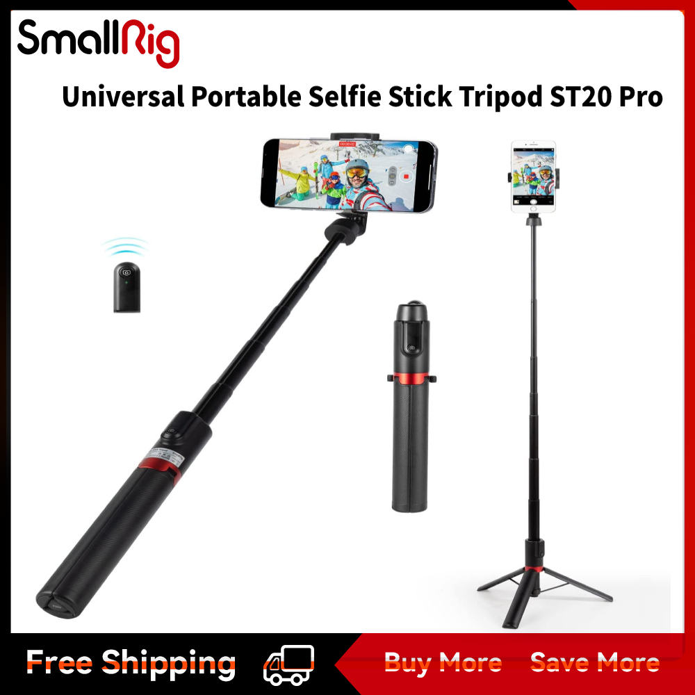 SmallRig Portable Selfie Stick Tripod ST20 3375 3636B | Shopee Philippines