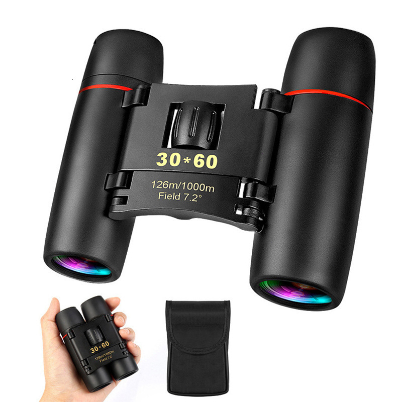 30x60 Sakura Telescope Foldable Day Night Vision Optical Binocular ...
