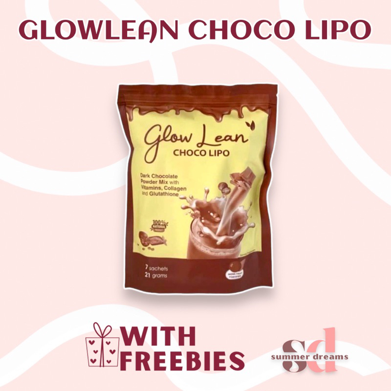 GORGEOUS GLOW PH Glow Lean Choco Lipo Slimming Drinks 7 Sachets ...