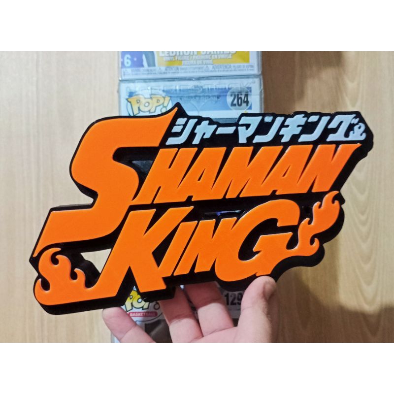 Shaman King 3d Printed logo For Shaman King Collectible Figures ...