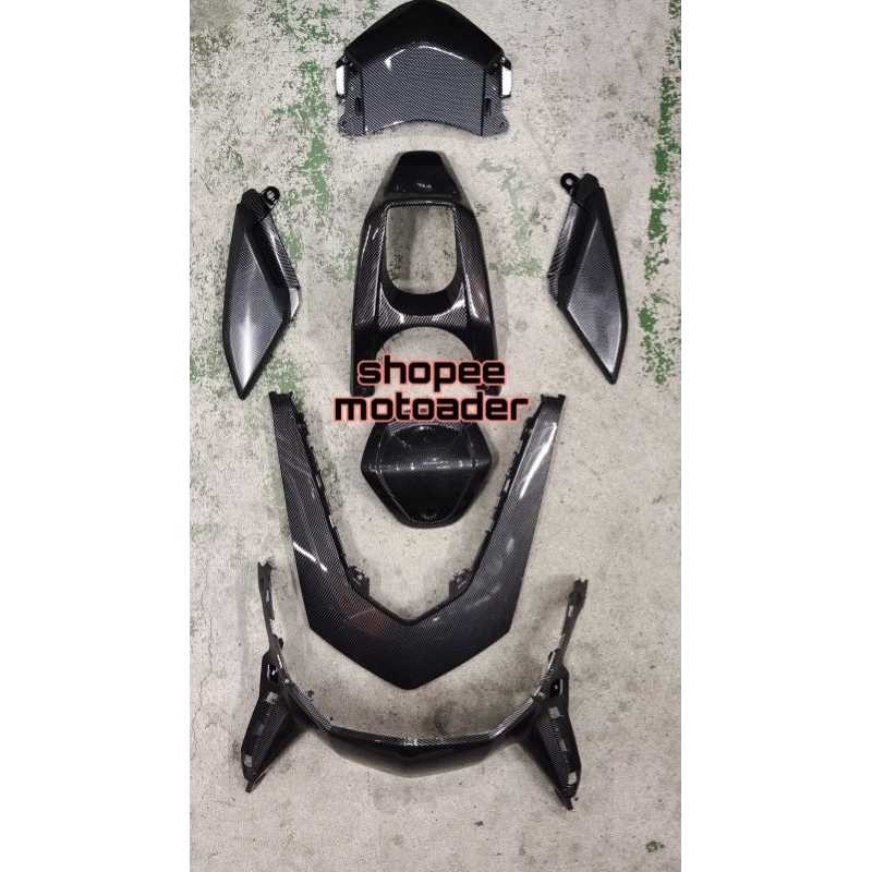 Nmax v2 flairings Carbon design 1set | Shopee Philippines