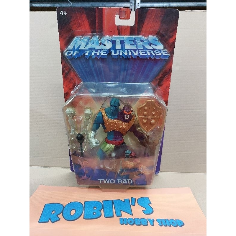 Mattel He Man and the Masters of the Universe MOTU 200x Two Bad Sealed ...