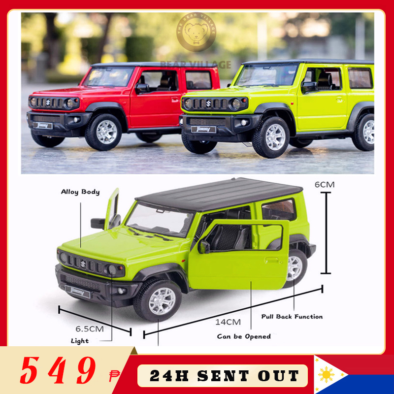 1:26 Suzuki Jimny Alloy Diecast Car Model Sound and Light Pull Back ...