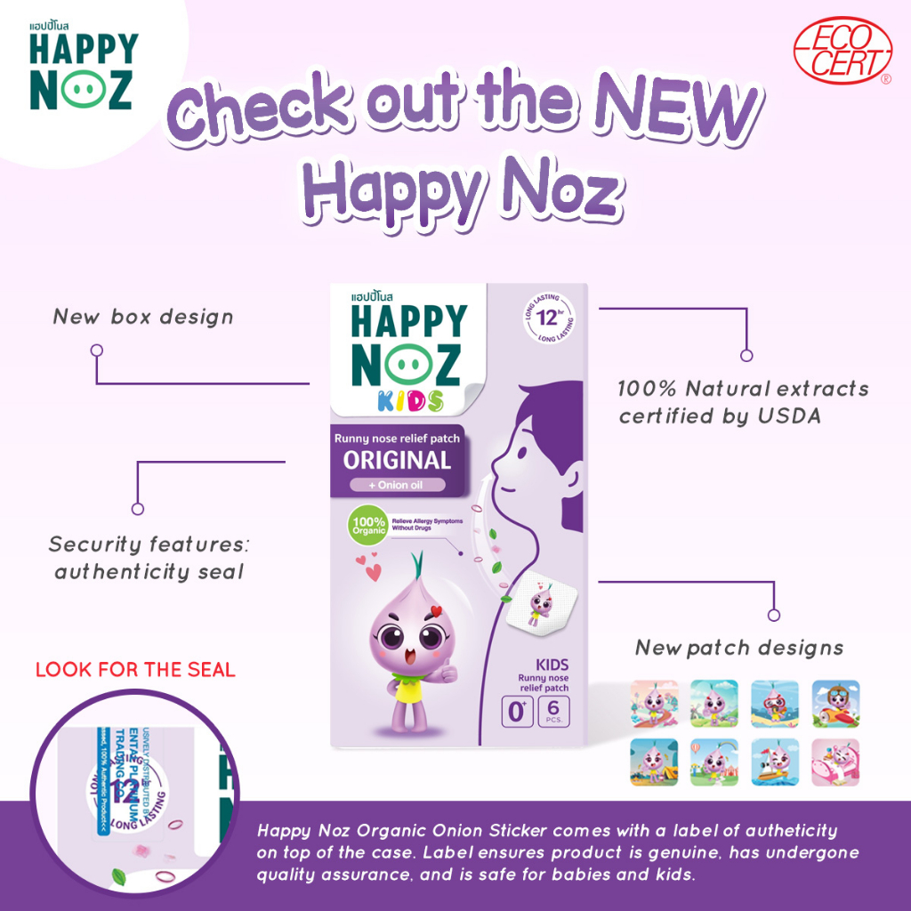 6Pcs, Happy Noz Onion Stickers for Freshness | Shopee Philippines