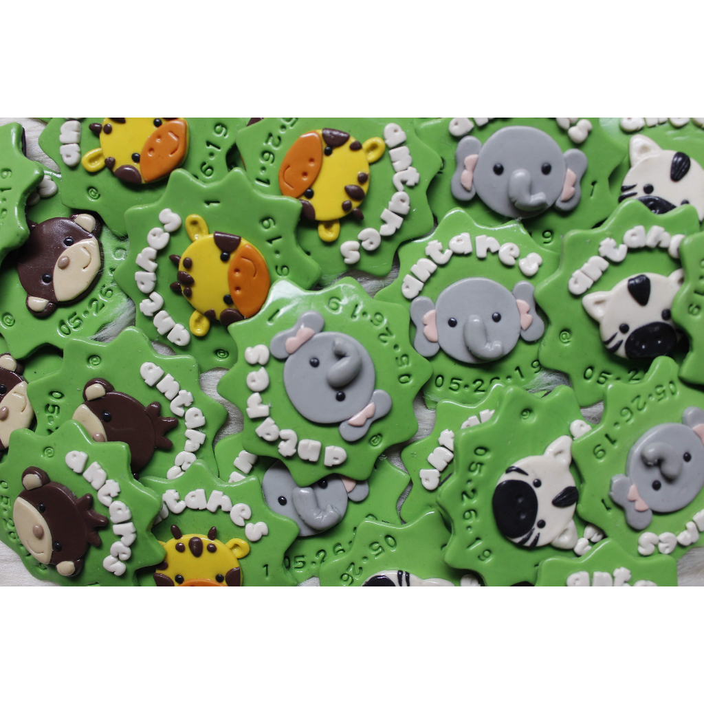 Safari Jungle Animal Clay Souvenirs | Shopee Philippines