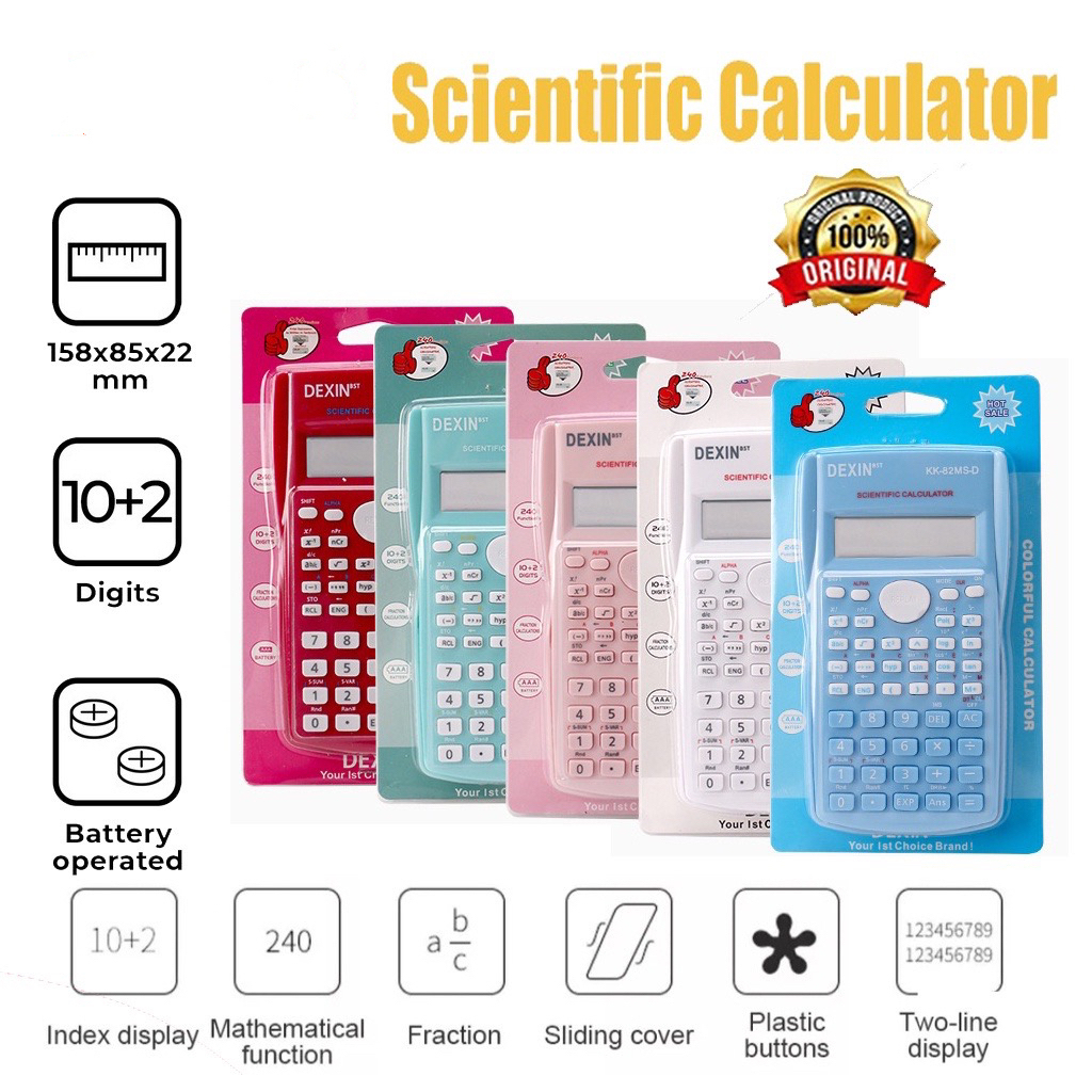 DEXIN Scientific Calculator Portable Fashion Calculator Electronic ...